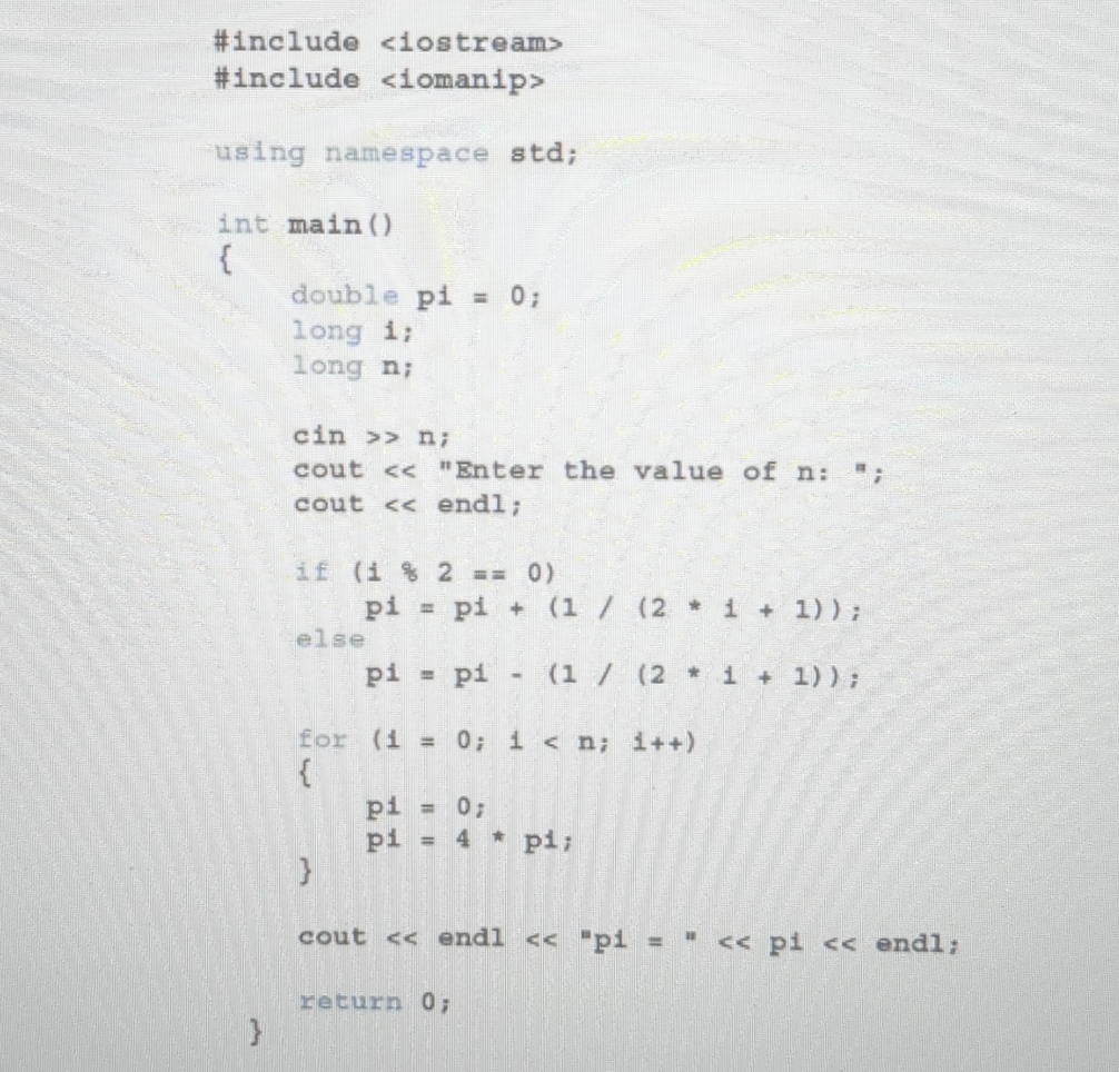 Solved For a C ++ ﻿program: rearrange the statements and | Chegg.com
