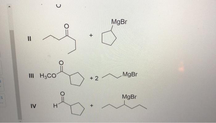 Solved Which set of reactants will NOT give the product | Chegg.com