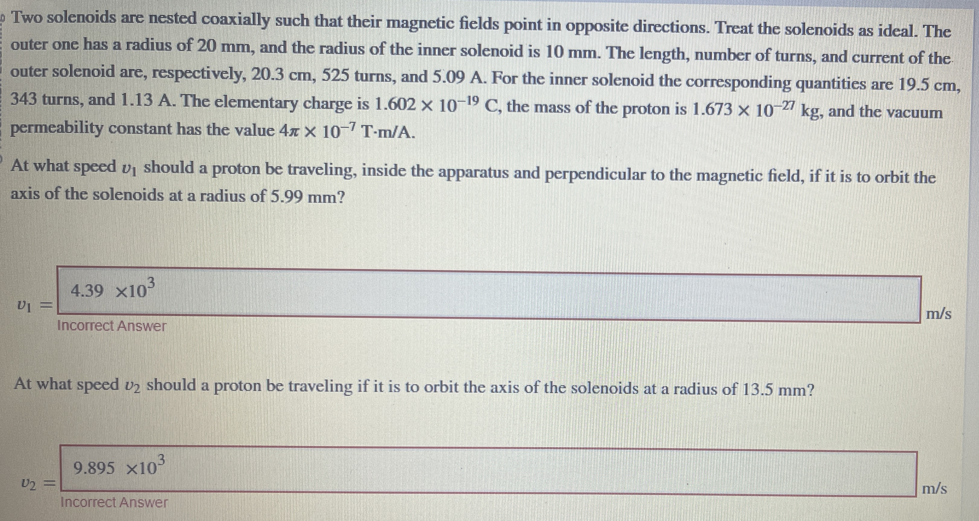 Solved Two solenoids are nested coaxially such that their | Chegg.com