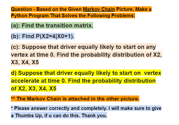 Solved Hello Please Create A Python Program That Solves