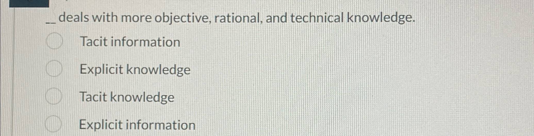 Solved deals with more objective, rational, and technical | Chegg.com