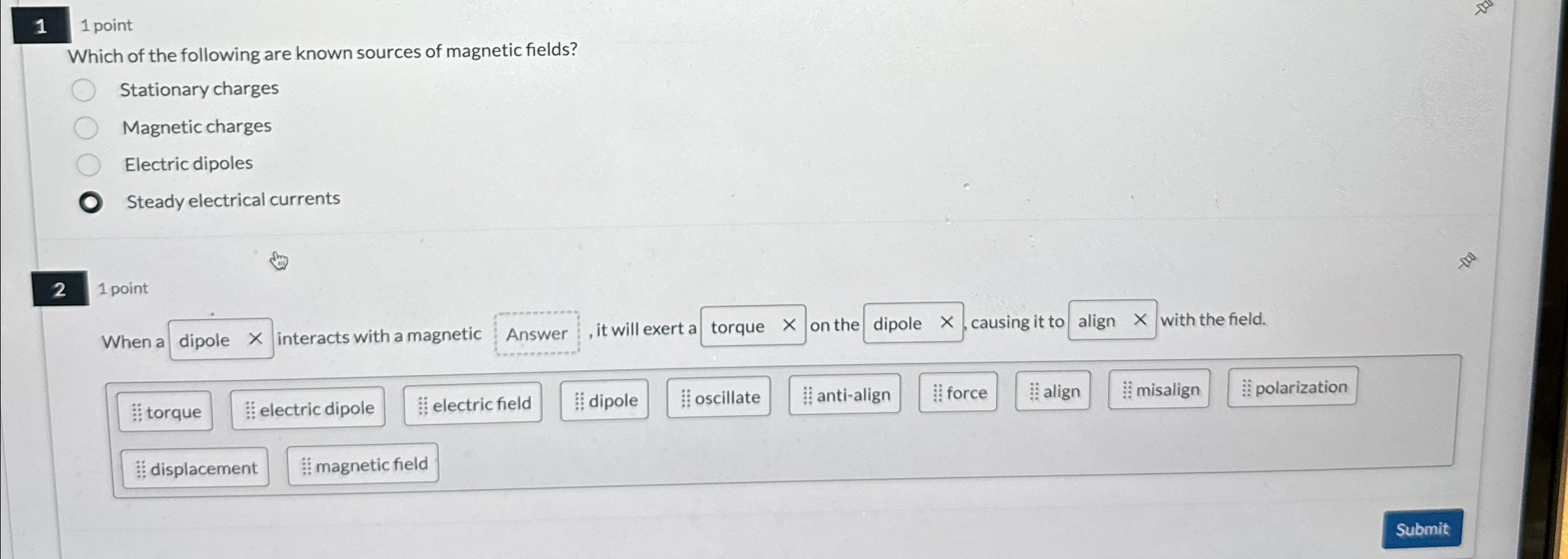 Solved 11 ﻿pointWhich of the following are known sources of | Chegg.com
