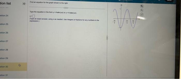 Solved Determining the equation for this graph is confusing | Chegg.com