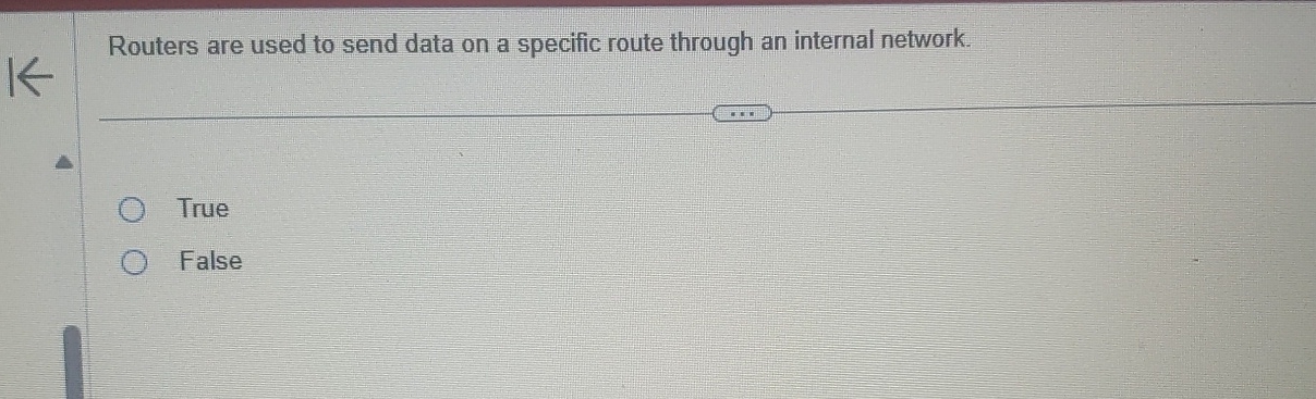 Solved Routers are used to send data on a specific route | Chegg.com