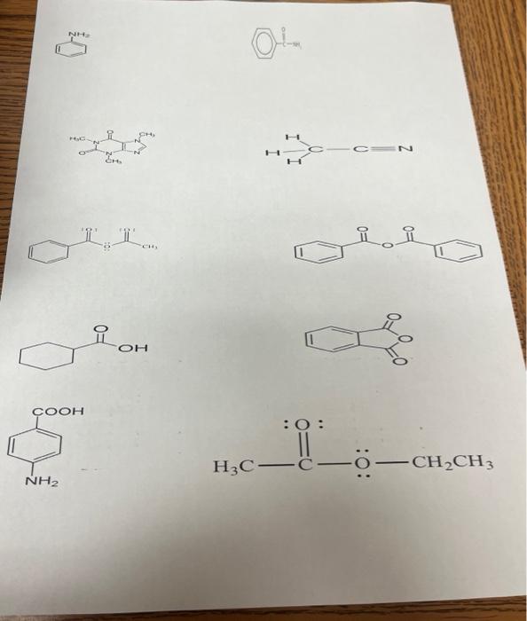 name the structures by thier iupac names | Chegg.com