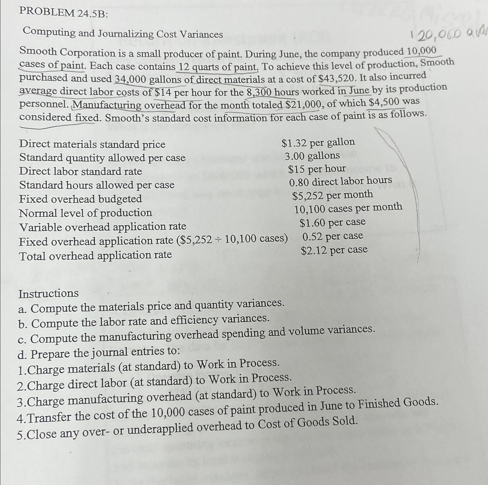 Solved PROBLEM 24.5B:Computing and Journalizing Cost | Chegg.com Solved PROBLEM 24.5B:Computing and Journalizing Cost | Chegg.com