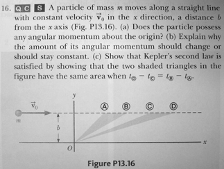 Solved A particle of mass m moves along a straight line with | Chegg.com