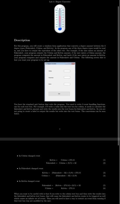 Solved Description | Chegg.com