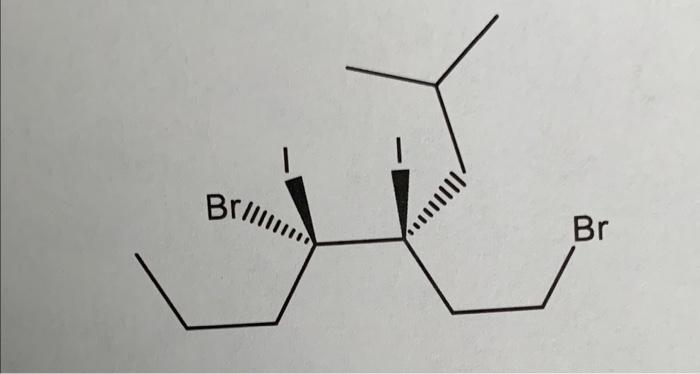 Solved draw a fischer projection for this molecule | Chegg.com