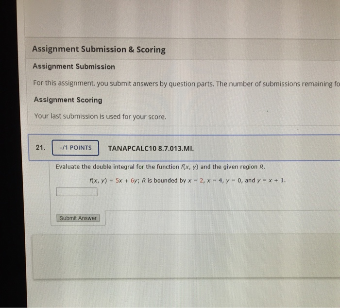 Solved Assignment Submission & Scoring Assignment Submission | Chegg.com