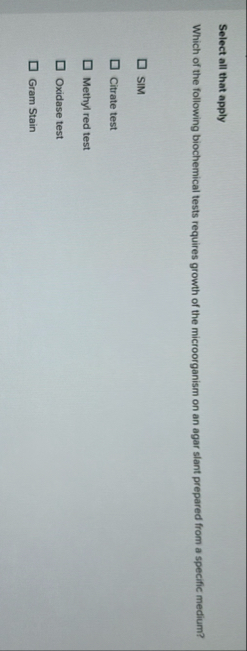 Solved Select all that applyWhich of the following | Chegg.com