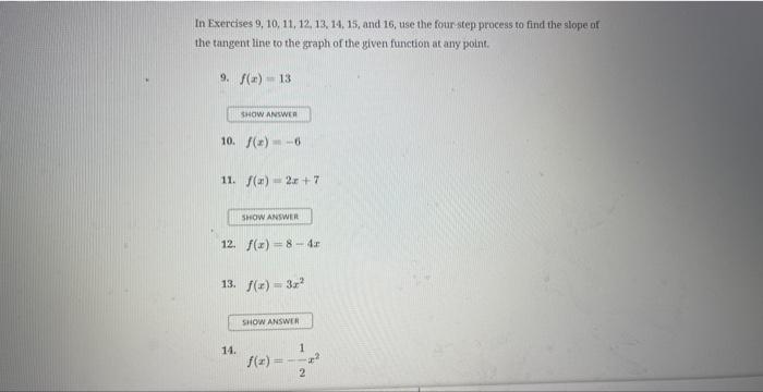 Solved In Exercises 9,10,11,12,13,14,15, and 16, use the | Chegg.com