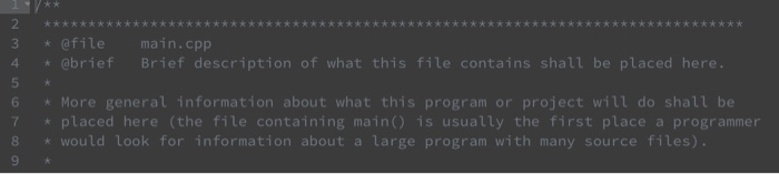 Solved 2 sk * @file main.cpp * @brief Brief description of | Chegg.com