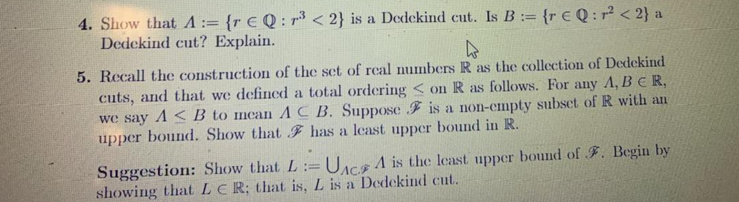 Solved Show that Λ:={rinQ:r3