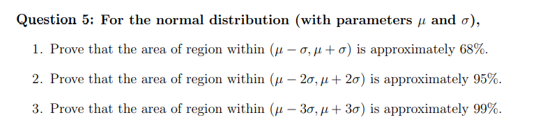 Solved please use Rstudio and plot the area Question 5: For | Chegg.com