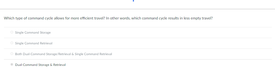 Solved Which type of command cycle allows for more efficient | Chegg.com