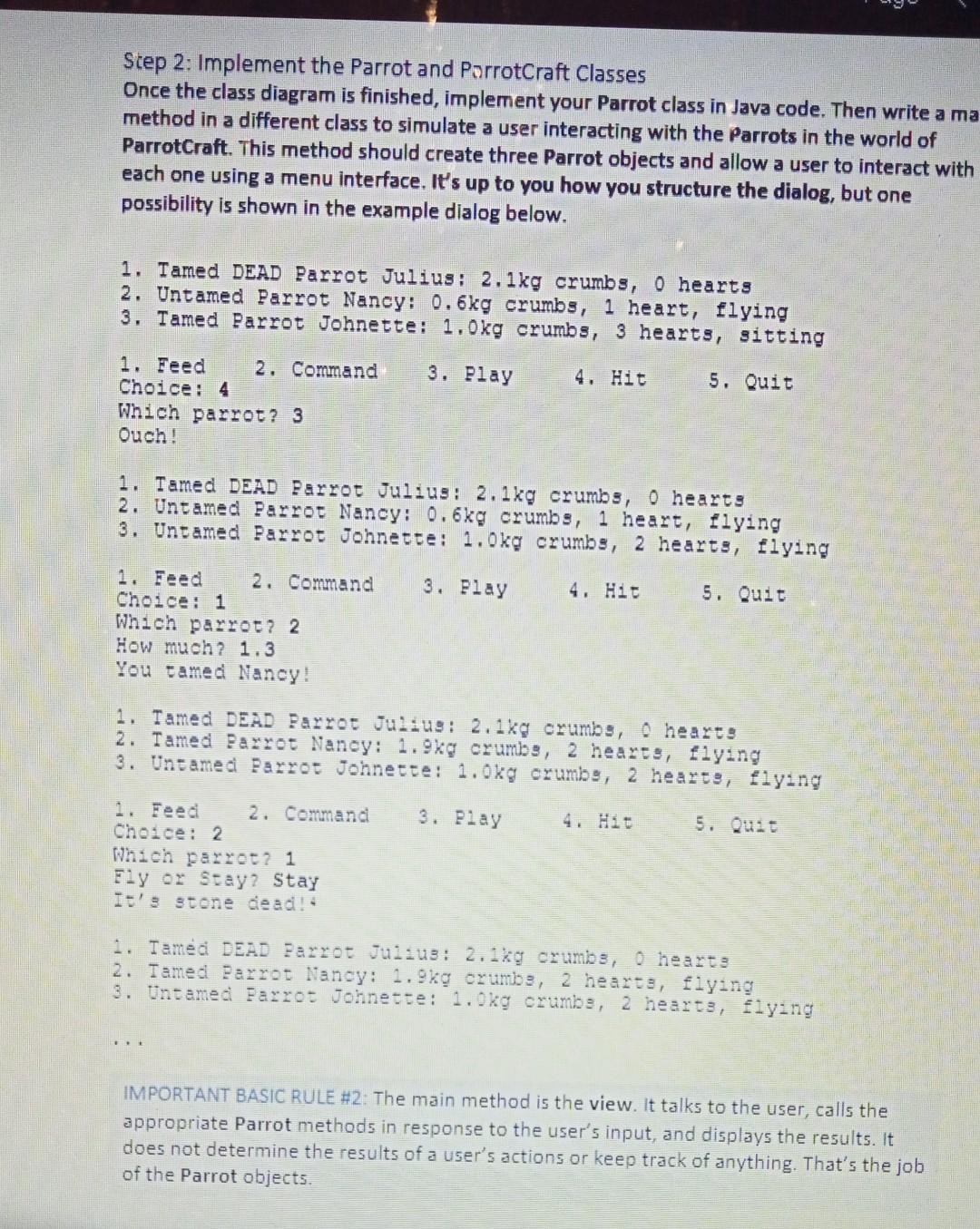 Solved COMP10062: Assignment 2 (C) Sam 5cott, Mohawk | Chegg.com