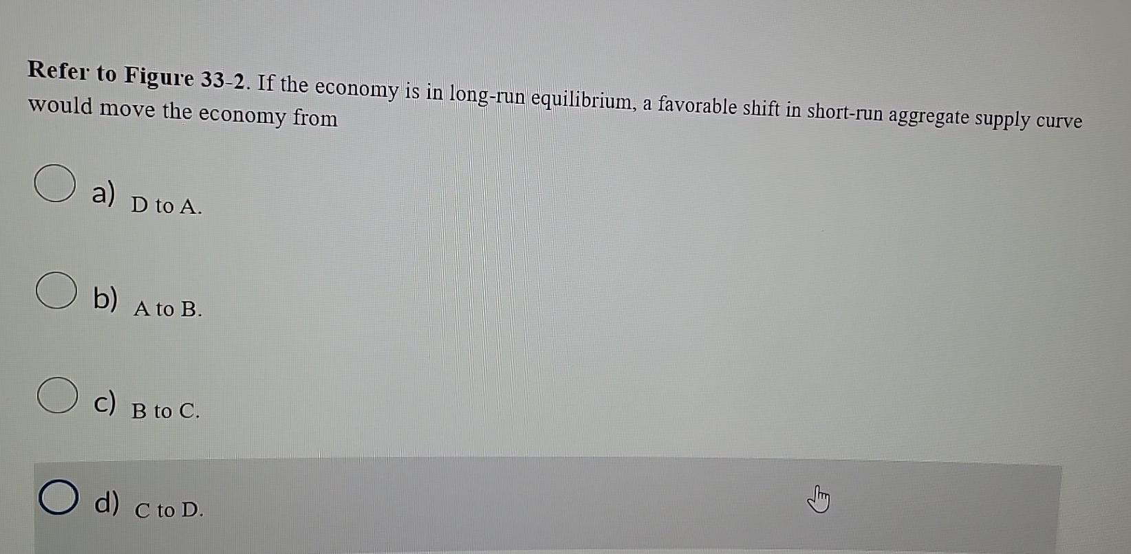 Solved Figure 33-2 QUANTITY OF OUTPUTRefer to Figure 33-2. | Chegg.com
