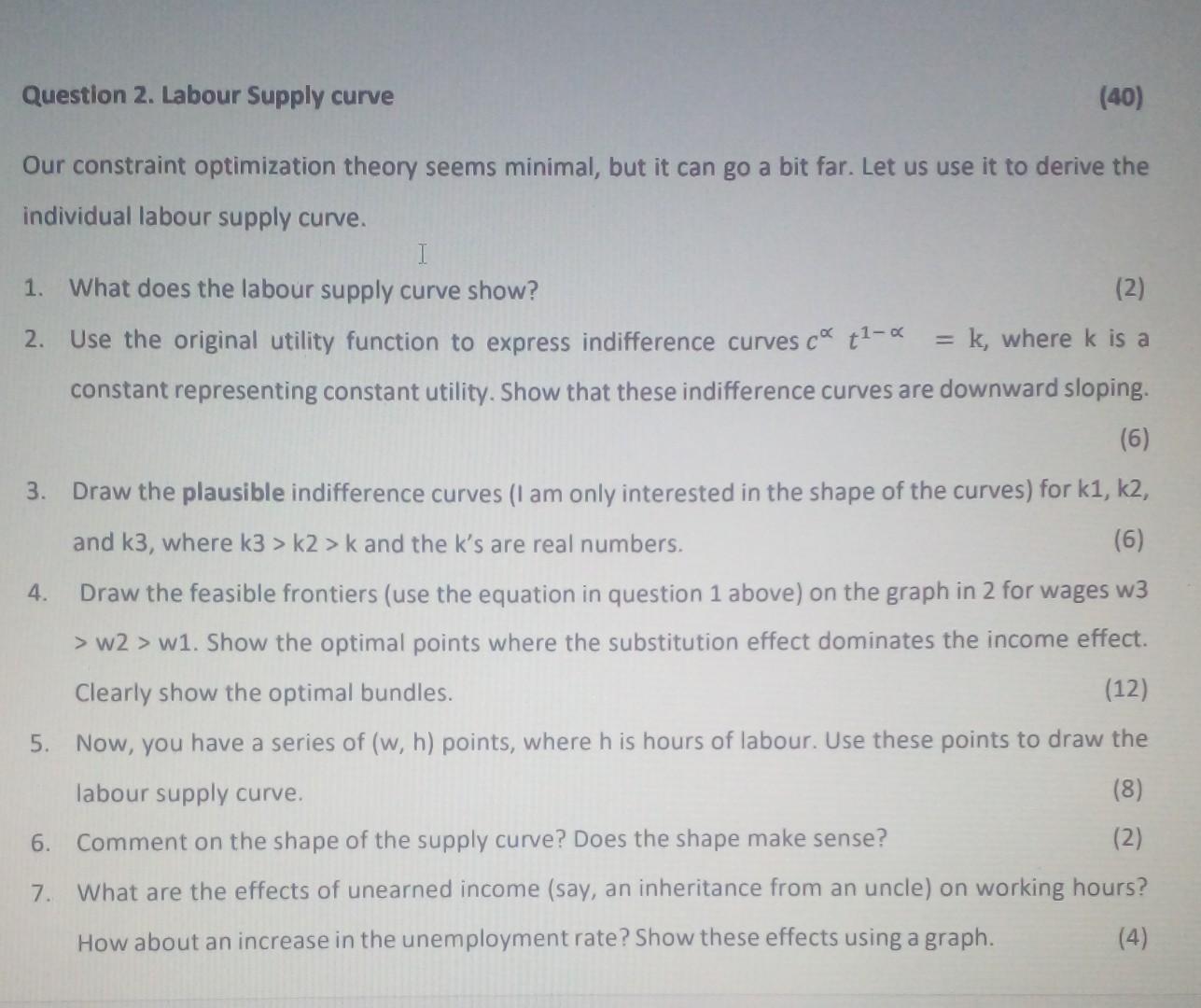 Solved Our constraint optimization theory seems minimal, but | Chegg.com