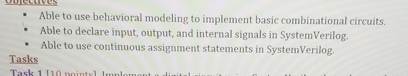 Solved Task 2 [15 points]. Implement a digital circuit using | Chegg.com