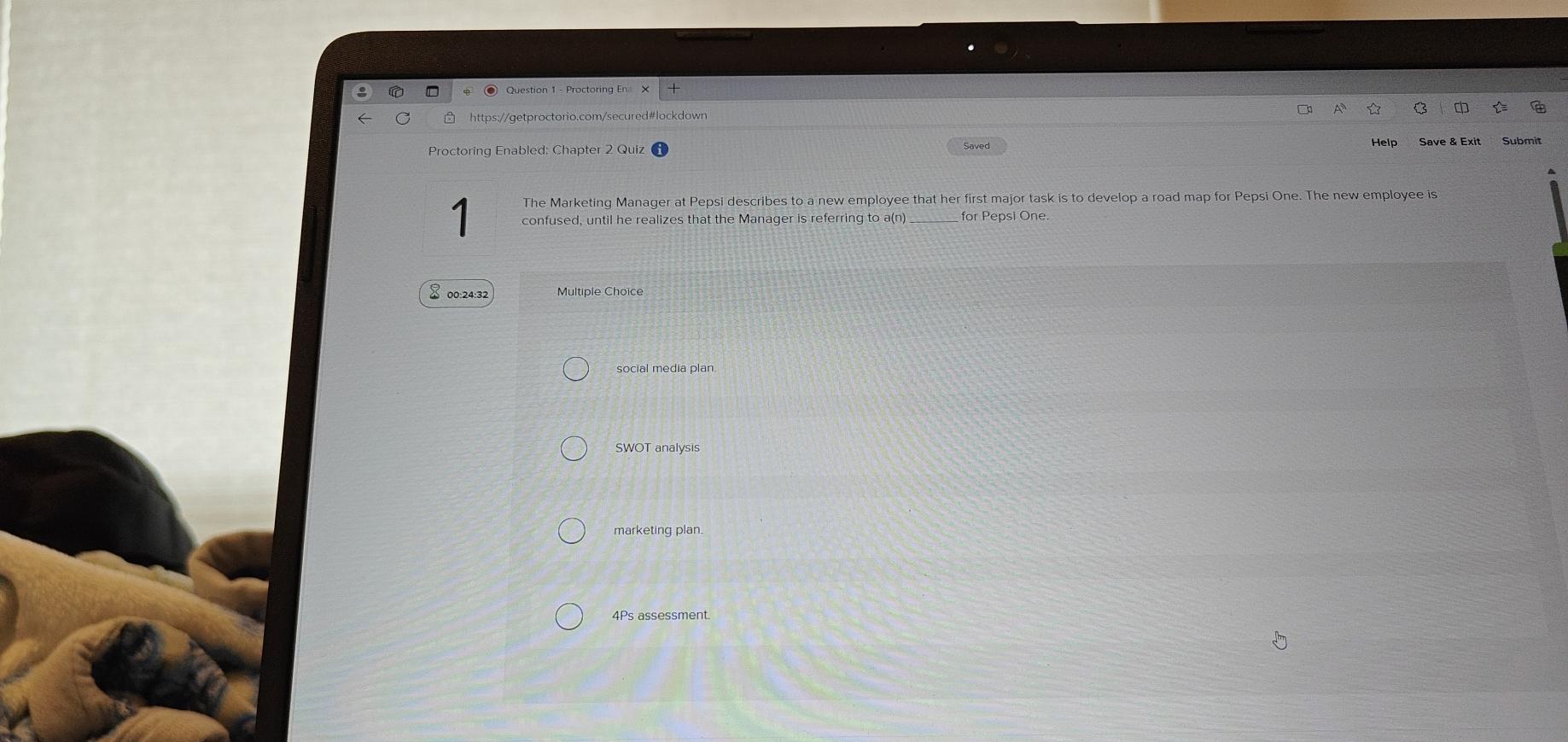 Solved 00:24:32confused, until he realizes that the Manager | Chegg.com