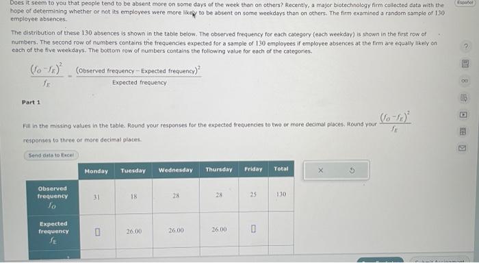 Solved Does it seem to you that people tend to be absent | Chegg.com