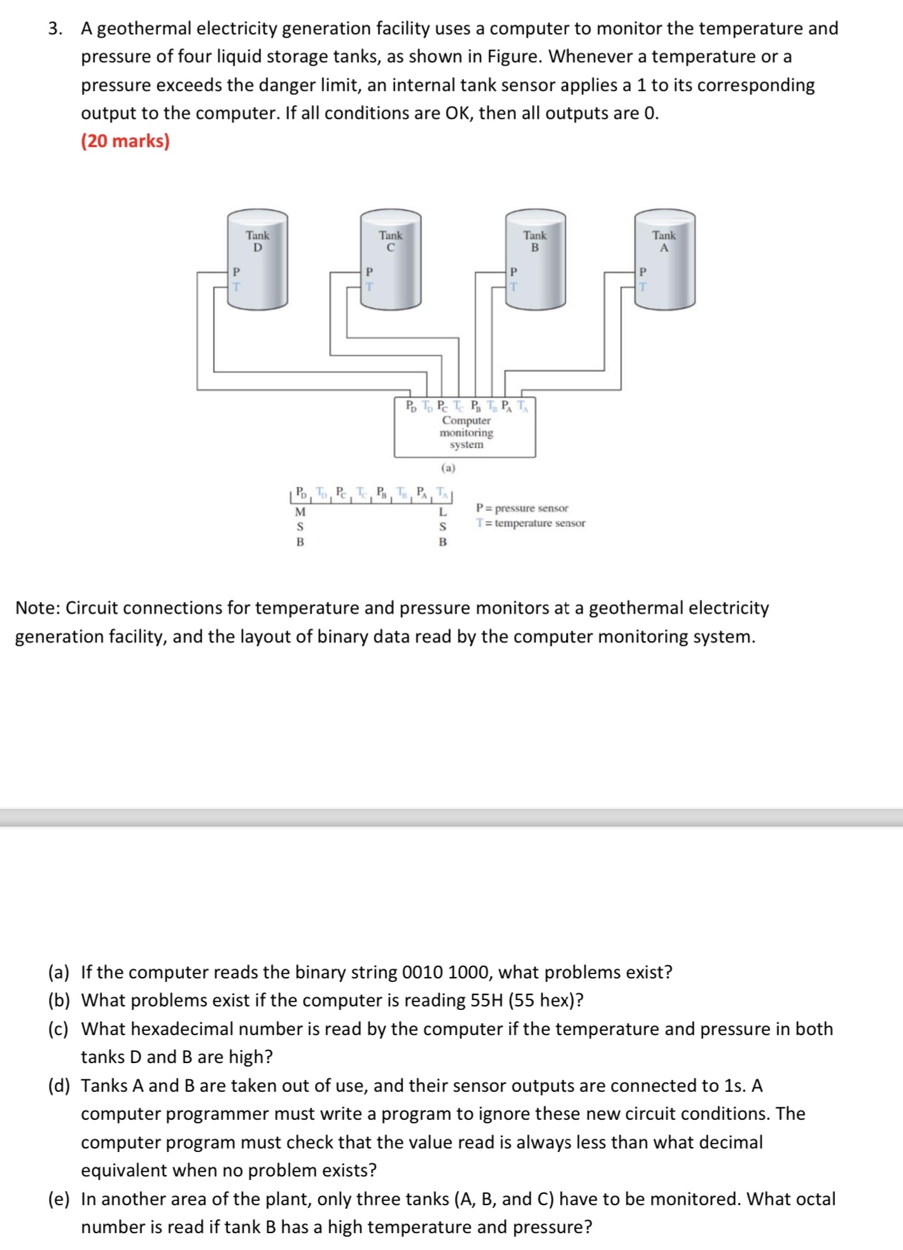 [Solved]: A geothermal electricity generation facility uses
