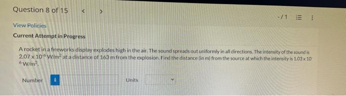 Solved A rocket in a fireworks display explodes high in the | Chegg.com