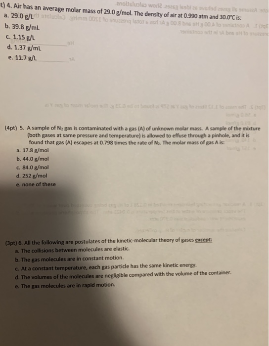 Solved answer all please | Chegg.com