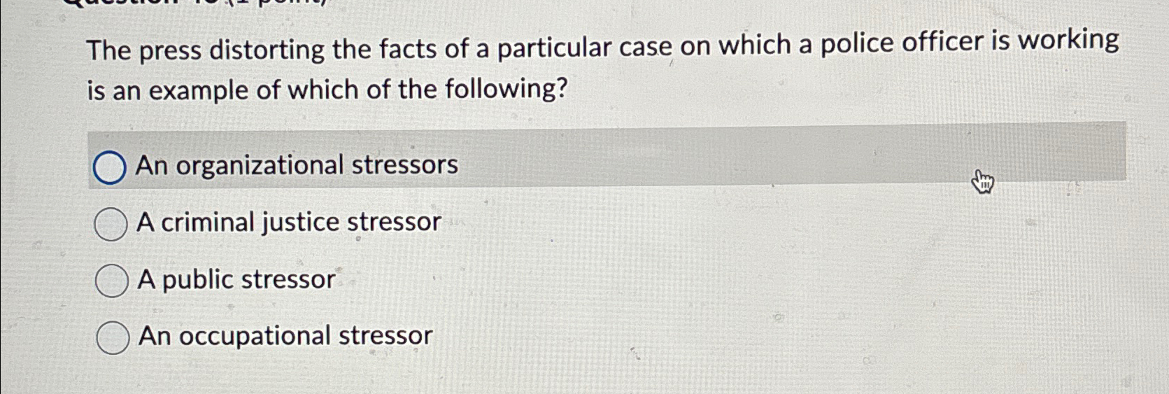Solved The press distorting the facts of a particular case | Chegg.com
