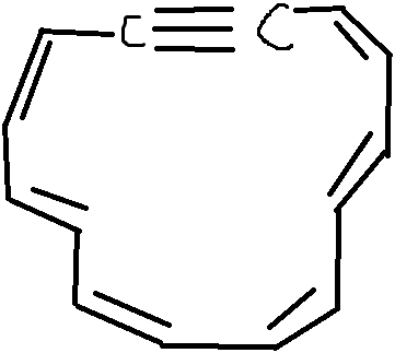 Solved We know there are 16 pi electrons and the compound is | Chegg.com