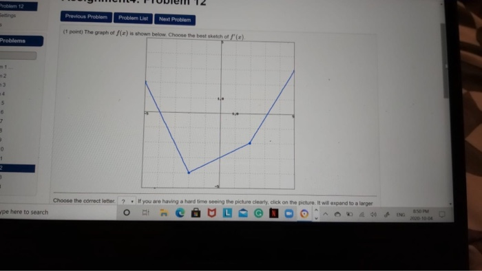 Solved Problem 12 Previous Problem Problem List Next Problem 1652