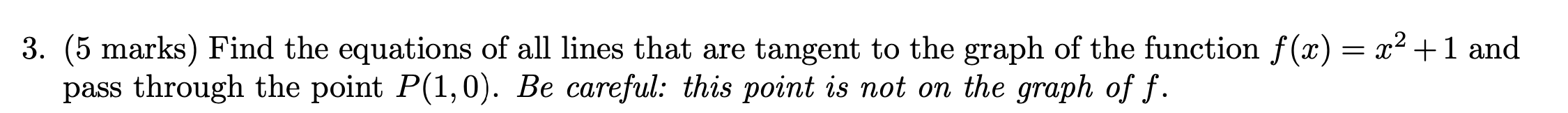 Solved (5 ﻿marks) ﻿Find the equations of all lines that are | Chegg.com