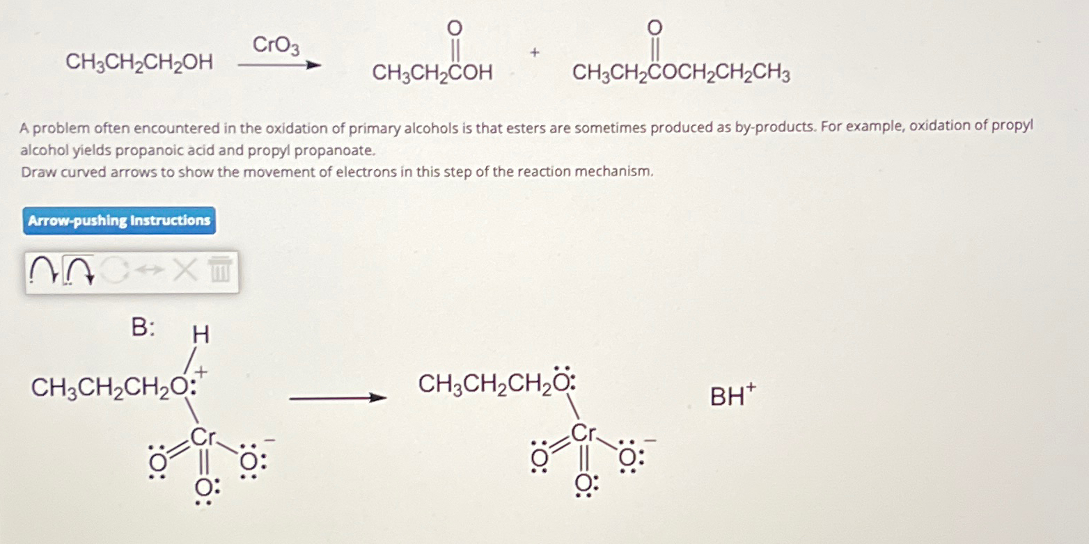 Solved A problem often encountered in the oxidation of | Chegg.com