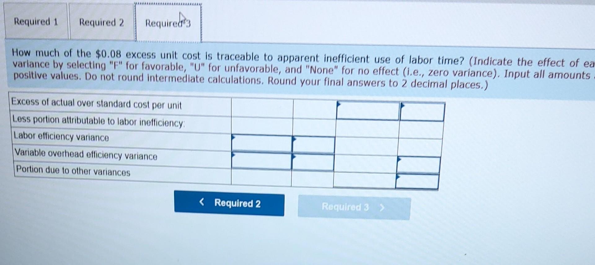 Solved Problem 10-13 (Static) Basic Variance Analysis; the | Chegg.com