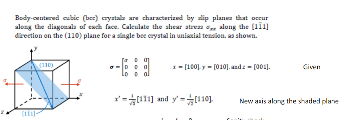 Solved Q.1Body-centered cubic (bcc) ﻿crystals are | Chegg.com
