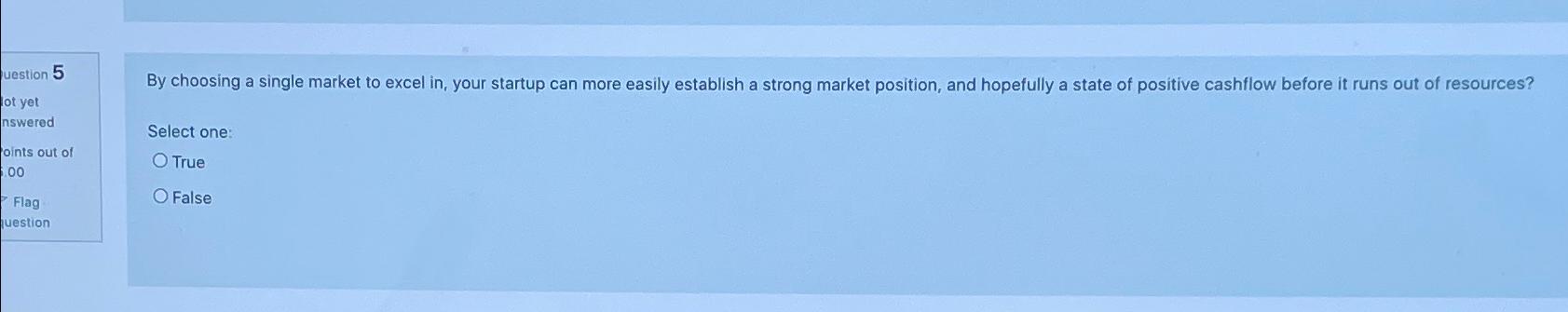 Solved Select one:TrueFalse | Chegg.com