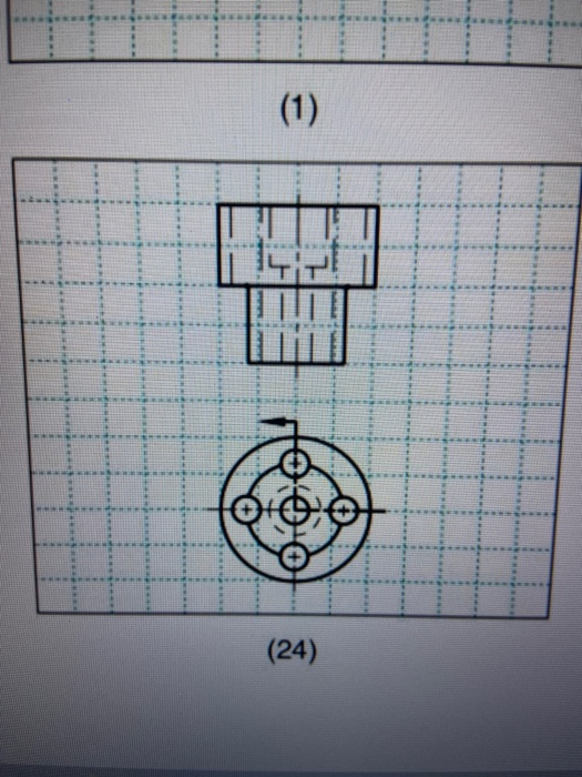Solved Given the incomplete multiview, complete the missing | Chegg.com