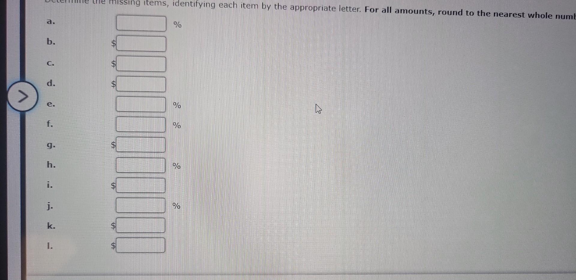 Solved Determining missing items in return and residual | Chegg.com