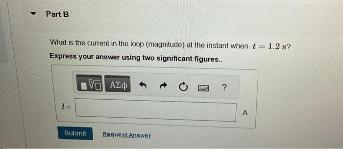 Solved A circular loop of wire with radius 0.0280 m and | Chegg.com