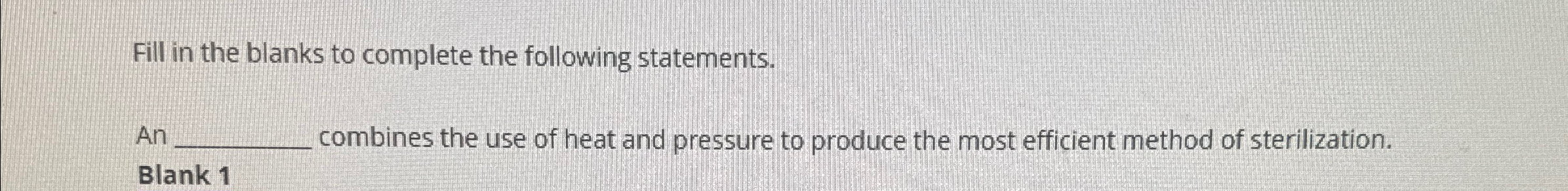 Solved Fill in the blanks to complete the following | Chegg.com