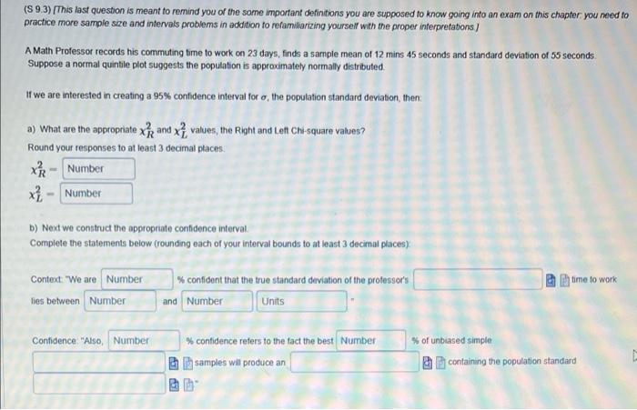 Solved (S 93) [This last question is meant to remind you of | Chegg.com