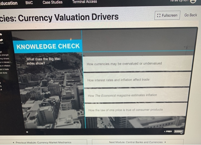 Solved Education BMC Case Studies Terminal Access Fullscreen | Chegg.com