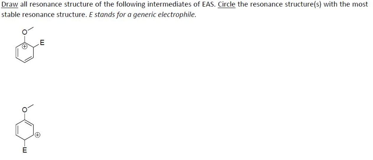Solved Draw all resonance structure of the following | Chegg.com