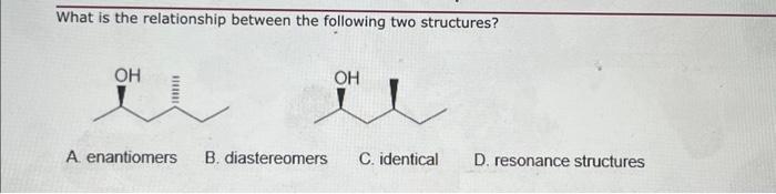 Solved What is the relationship between the following two | Chegg.com