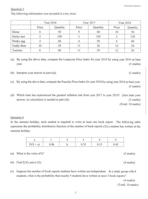 Solved Answer All Questions 60 Marks Question 1 A 