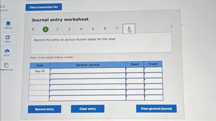 Journal entry worksheet Record the entry to update | Chegg.com