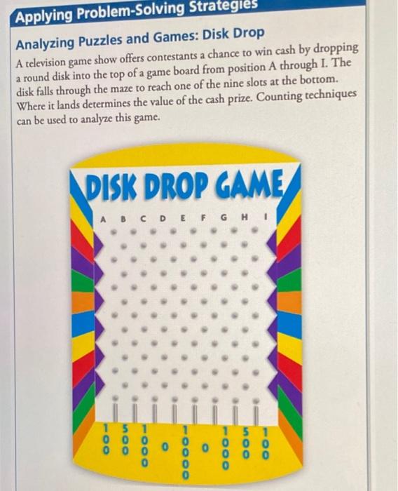 Solved Down how many different paths can the disk fall to | Chegg.com