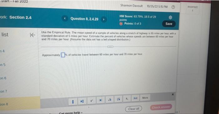 Solved Construct a data set that has the given statistics. | Chegg.com