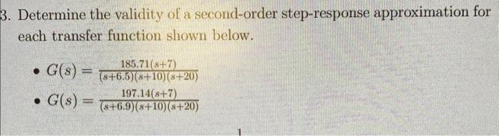 Solved Determine the validity of a second-order | Chegg.com